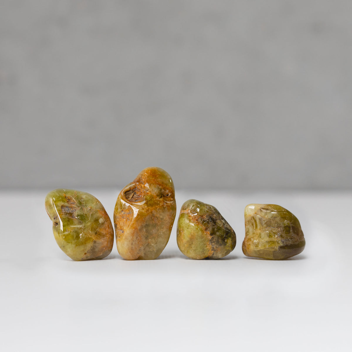 Certified Grossular Garnet Tumble 1pc | ULUNA CRYSTALS & WELLNESS – Uluna