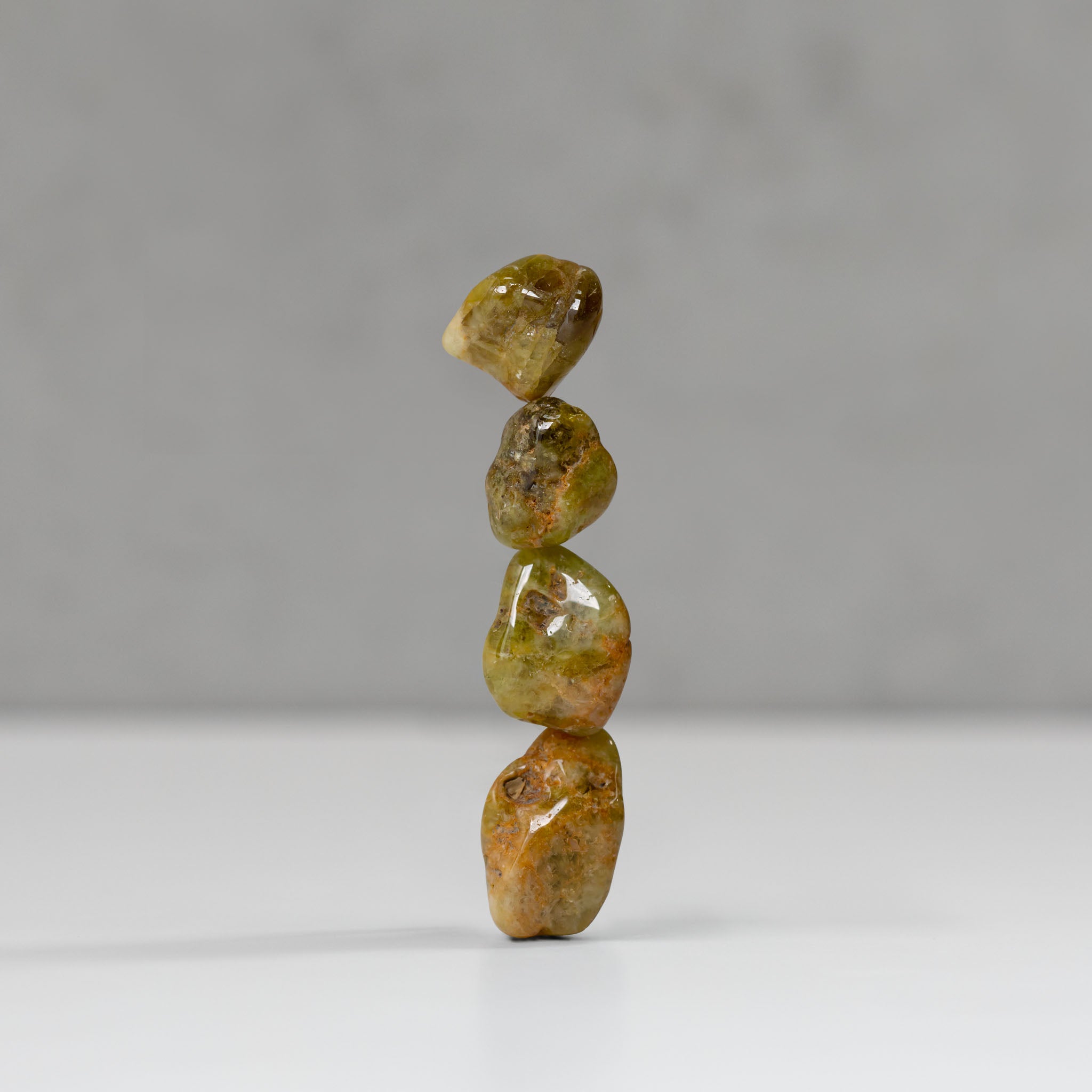 Certified Grossular Garnet Tumble 1pc | ULUNA CRYSTALS & WELLNESS – Uluna