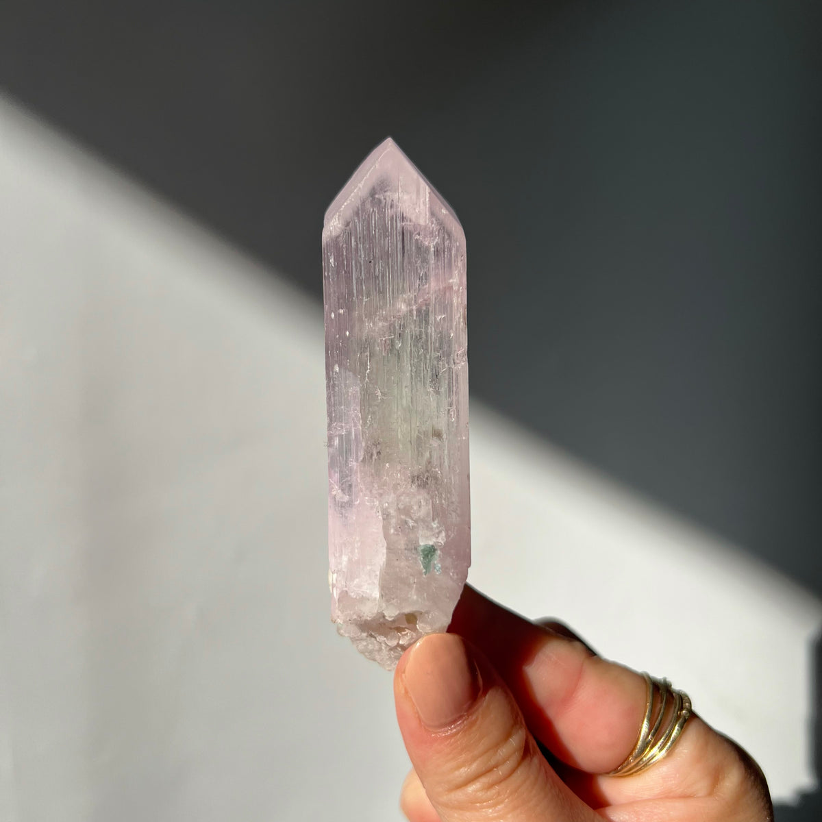 Certified Kunzite 01 | ULUNA CRYSTALS & WELLNESS – Uluna