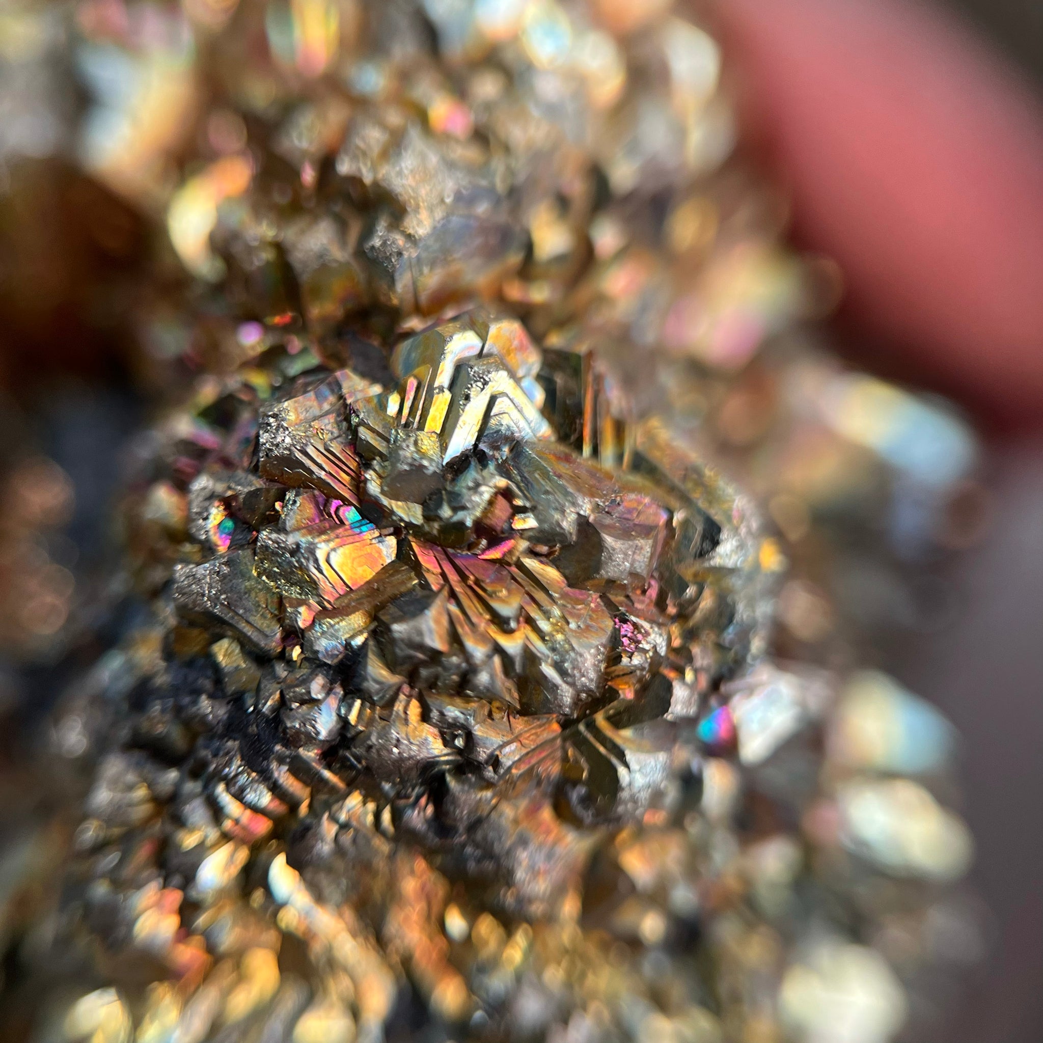 Certified Iridescent Pyrite Polymorph Ball - 05 | ULUNA CRYSTALS ...