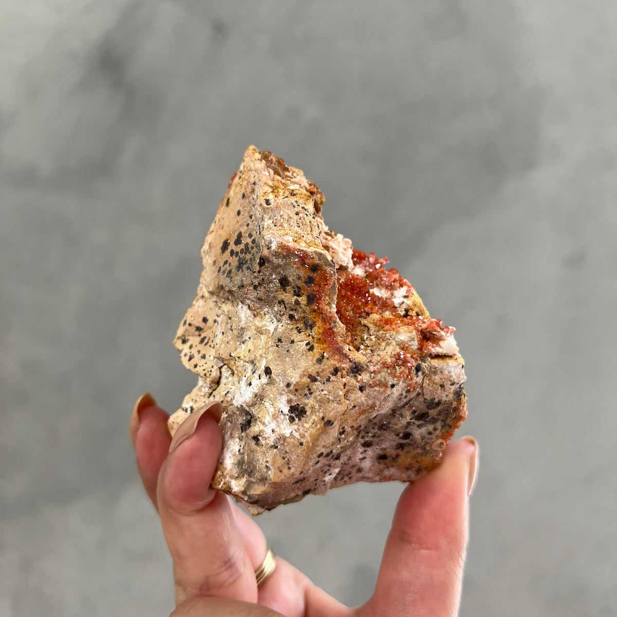 Certified Vanadinite - 07 | ULUNA CRYSTALS & WELLNESS – Uluna
